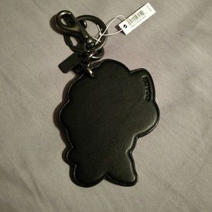 Coach | Accessories | Coach Leather Red Rose Bag Charm | Poshmark